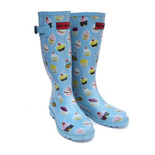 Cupcake wellies - A&K Hosiery