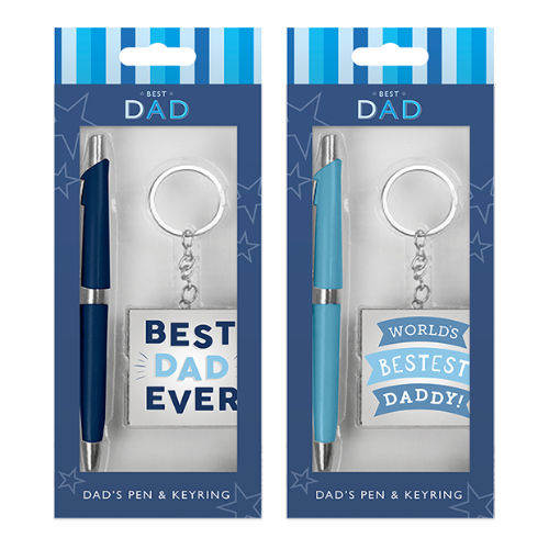 Fathers Day Pen And Keyring Set | Wholesale Party Accessories ...