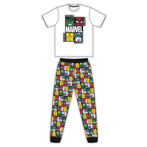 Mens Official Marvel Pyjamas | Wholesale Nightwear | Wholesale Mens ...