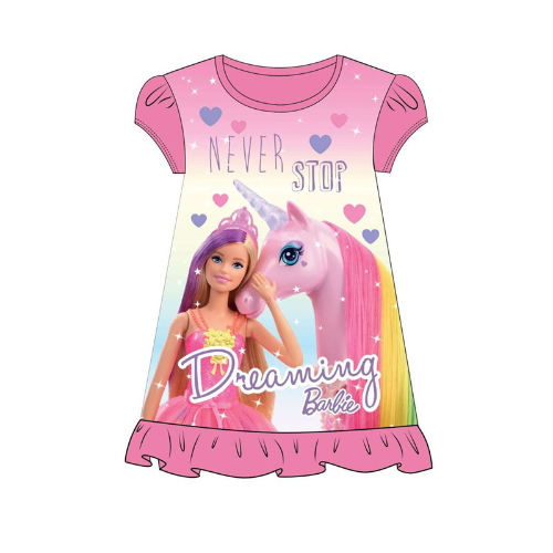 Girls Official Barbie Nightdress | Wholesale Pyjamas | Wholesale ...