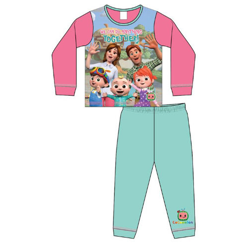 Girls Toddler Official Cocomelon Pyjamas Together | Wholesale Pyjamas ...