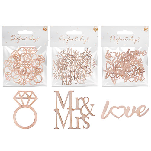 Wooden Table Confetti | Wholesale Celebration & Occasion | Wholesale ...