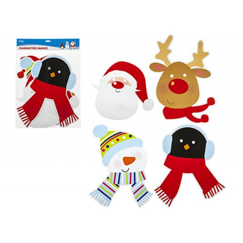 Christmas Character Masks | Wholesale Christmas | Wholesale ...