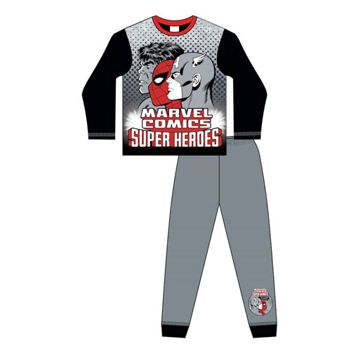 Boys Older Official Marvel Comics Pyjamas | Wholesale Nightwear ...