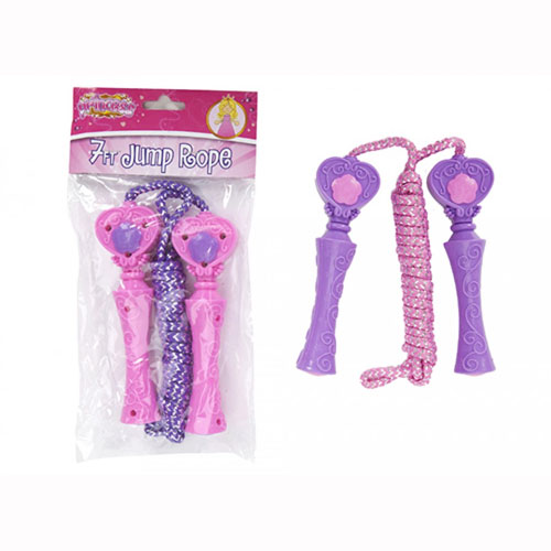 7" Princess Jump Rope With Heart Handles | Wholesale Toys & Inflatables ...