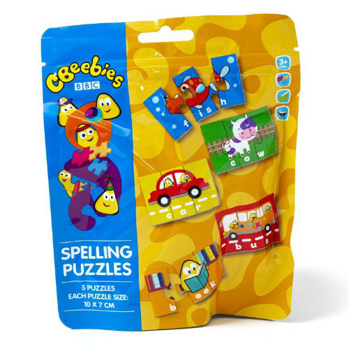 Cbeebies 15 Piece Spelling Puzzle In Bag | Wholesale Toys | Wholesale ...